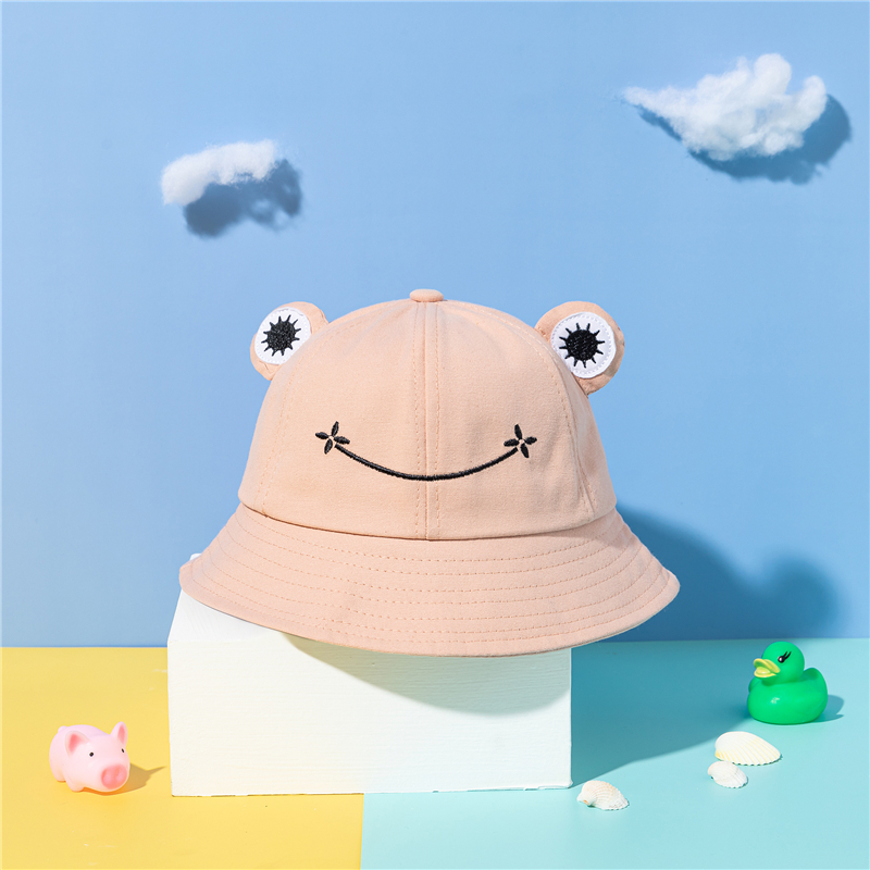 Cute Frog Bucket Hat, Big Eye Frog Cap, Unisex Green Bucket Hat for ...