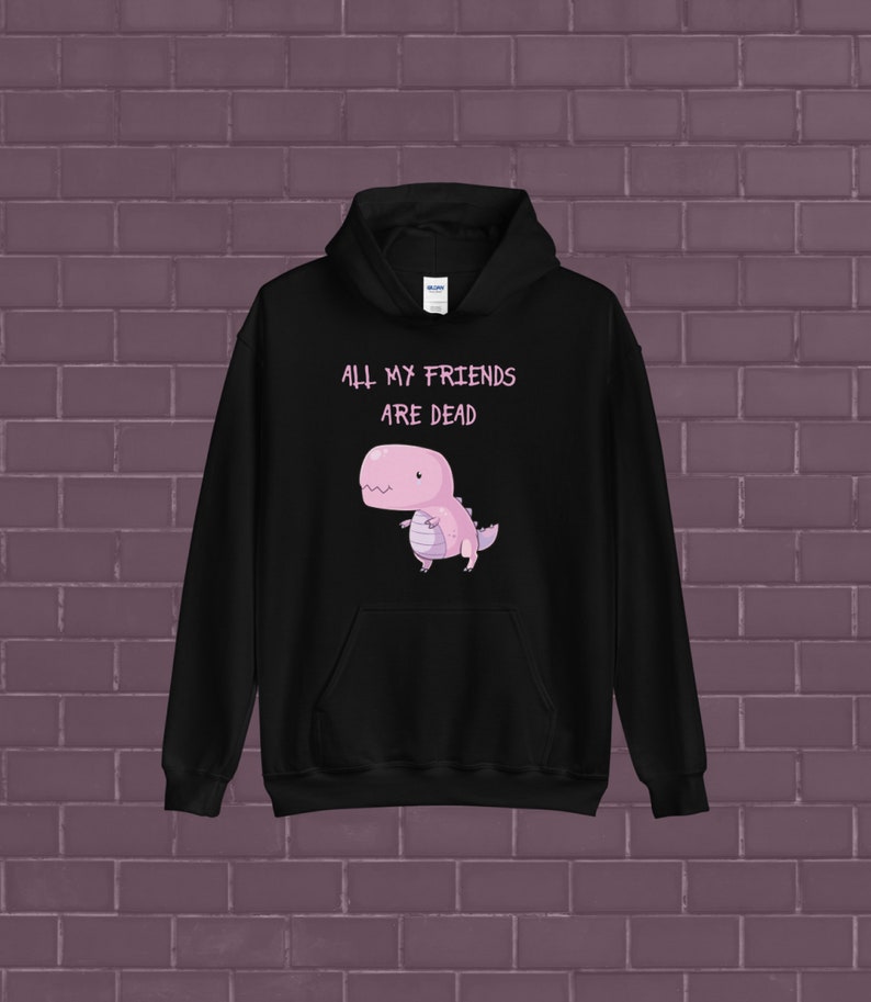 cute dinosaur hoodie, Kawaii Emo Dinosaur Hoodie | dinosaurhoodie.com