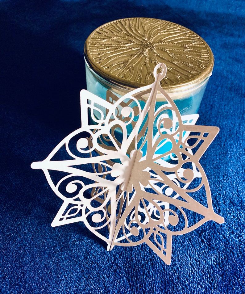 Fancy Snowflake Svg, Snowflakes Set of 5 Basic Snowflake Svg And PDF ...