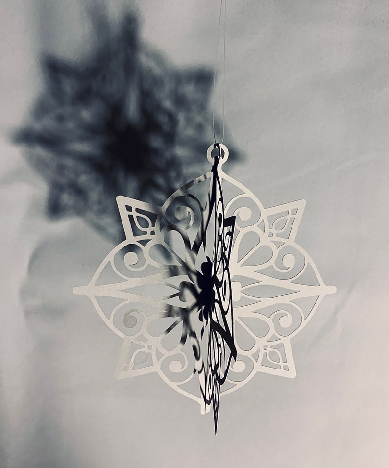 Fancy Snowflake Svg, Snowflakes Set of 5 Basic Snowflake Svg And PDF ...