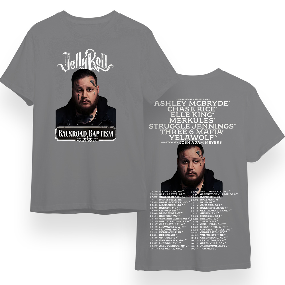 Jelly Roll Merch | Get Desirable Jelly Roll Merchandise With Fast ...