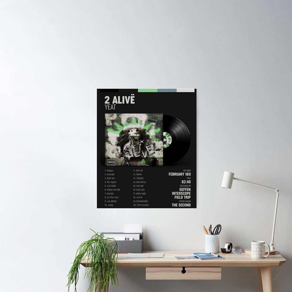 Yeat Poster HQ yeat 2 alive Poster | yeatmerch.com