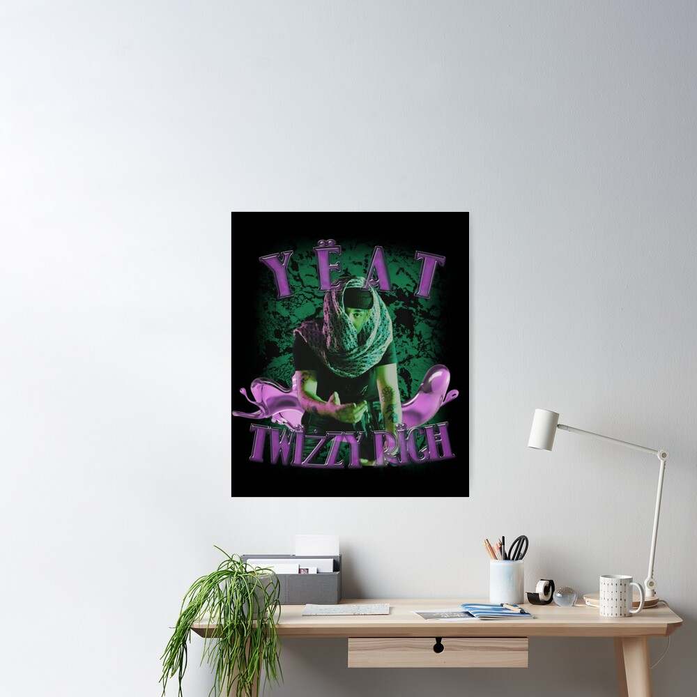 Yeat Poster YEAT TWIZZY RICH Poster | yeatmerch.com