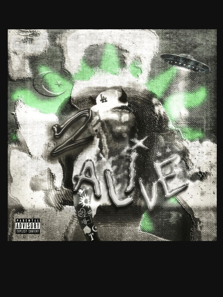 Yeat Shirt, Yeat 2 Alive Album Cover Classic T-Shirt | yeatmerch.com