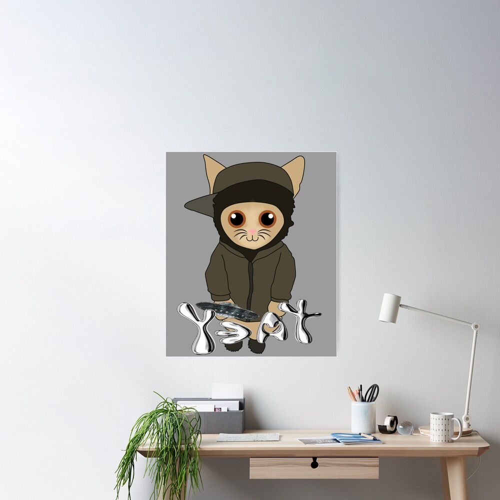 Yeat Poster Yeat Kitty Poster | yeatmerch.com