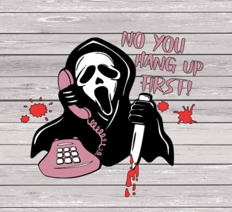 Scream Svg,You Hang Up Svg,Horror Movies Svg,Halloween Svg,Scream On ...