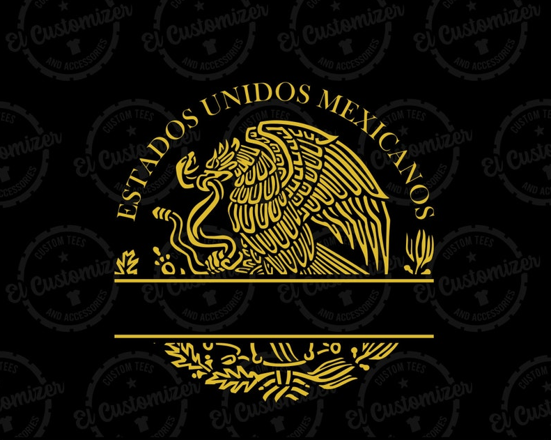 Mexican Eagle Svg, Mexico SVG Mexican Eagle Aguila Dorada Cut Files Svg Png | eaglessvg.com