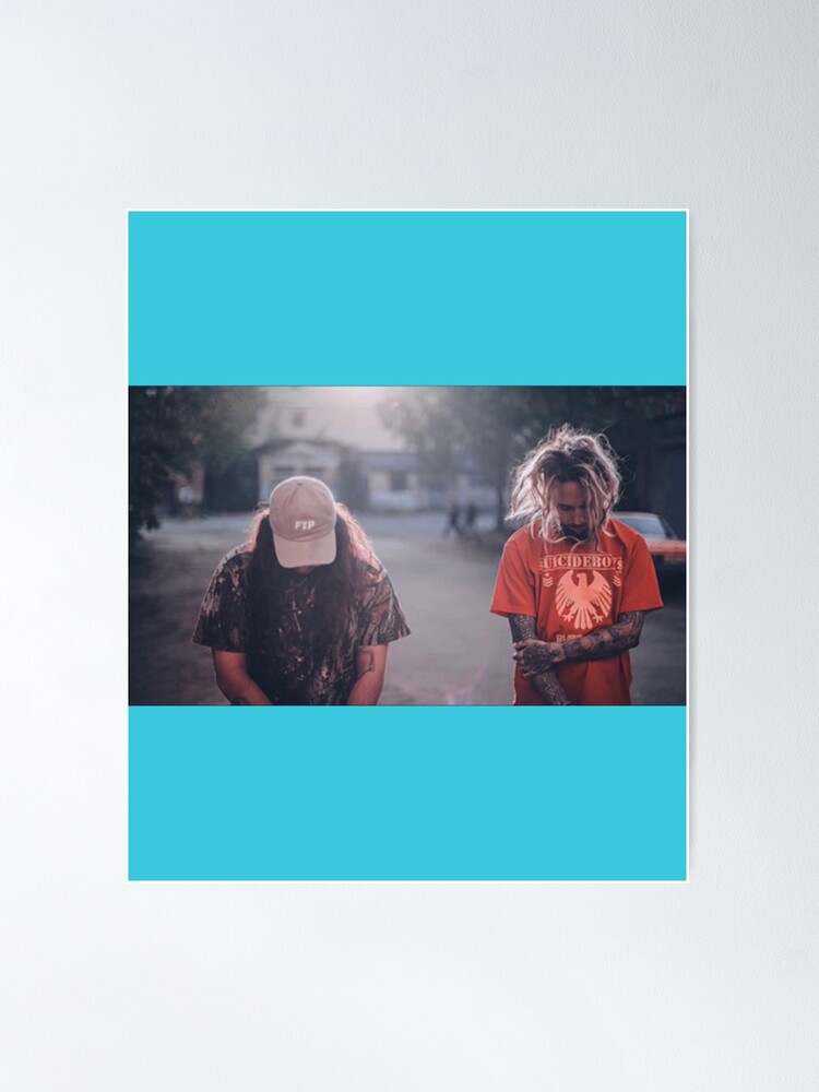 SUICIDEBOYS Scrim and Ruby Poster for Fans | suicideboysmerch.com