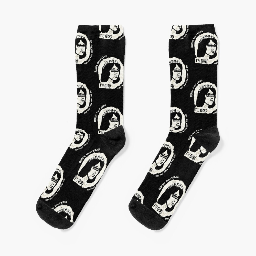 Tv Girl No Goodbye Socks Classic Celebrity Socks | tvgirlmerch.com