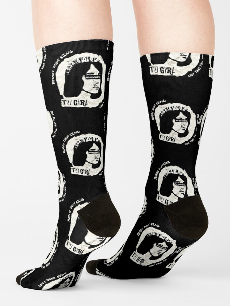 Tv Girl No Goodbye Socks Classic Celebrity Socks | tvgirlmerch.com