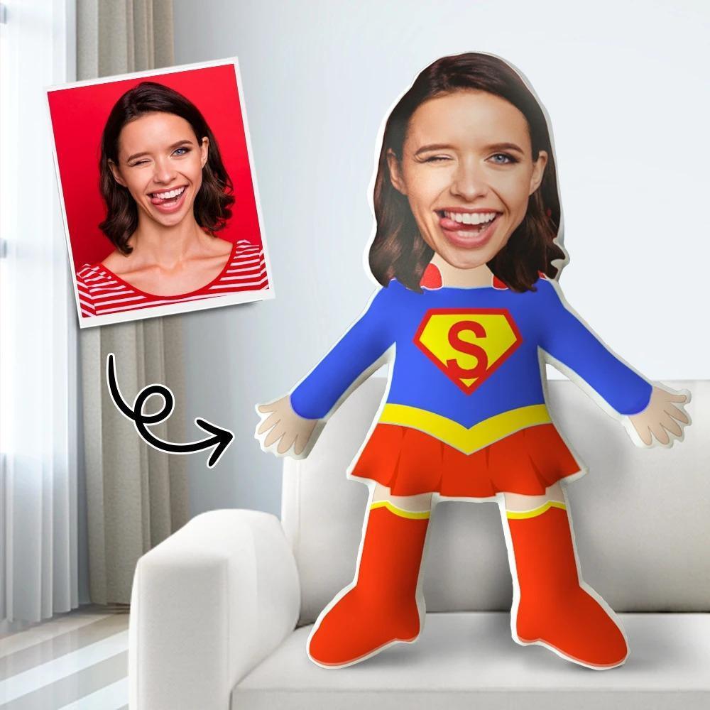 Minime Pillow, Custom Face Pillow, Personalized Photo Pillow, Pet Face ...
