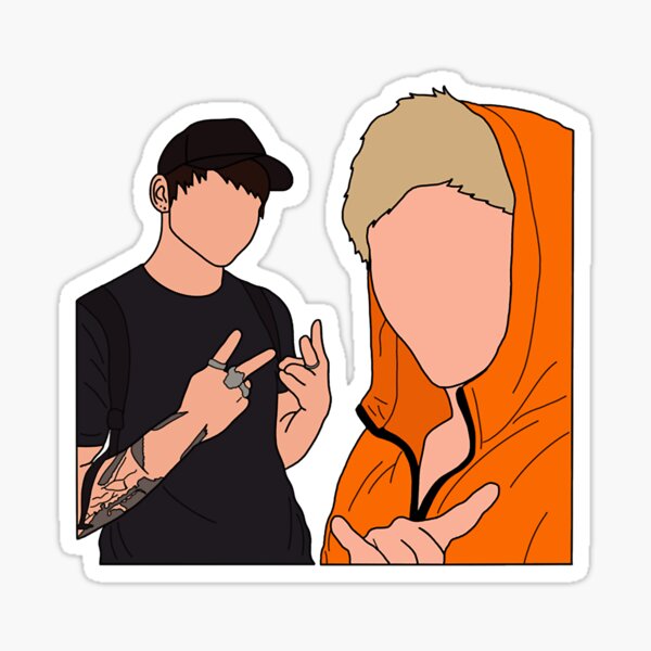 This Sam& Colby Sticker Is High Quality And Cheap. | colbybrockmerch.com