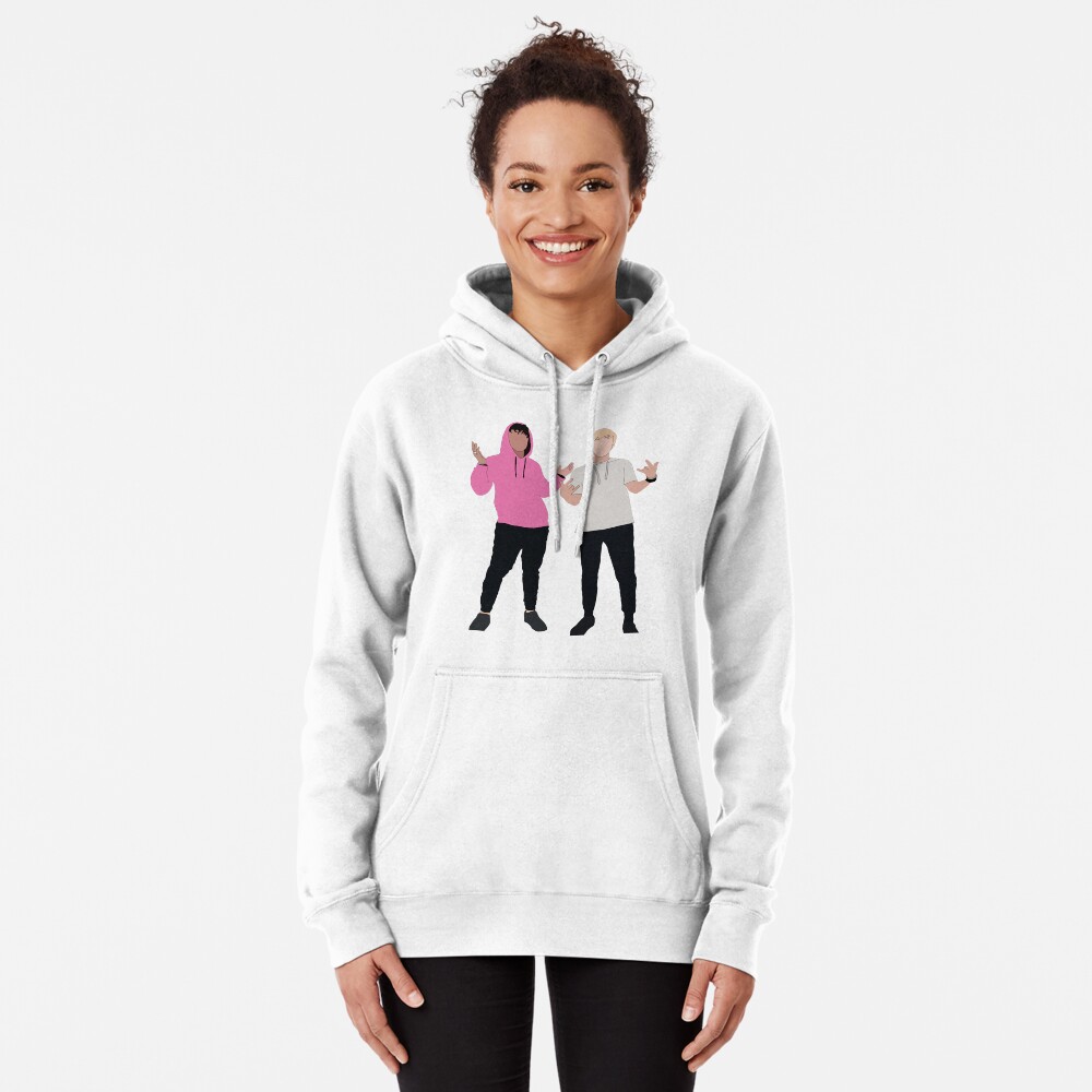 Stylish, Comfortable Sam and Colby Cartoon Hoodie, Hoodie Gift | colbybrockmerch.com