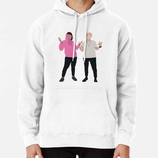 Stylish, Comfortable Sam and Colby Cartoon Hoodie, Hoodie Gift | colbybrockmerch.com