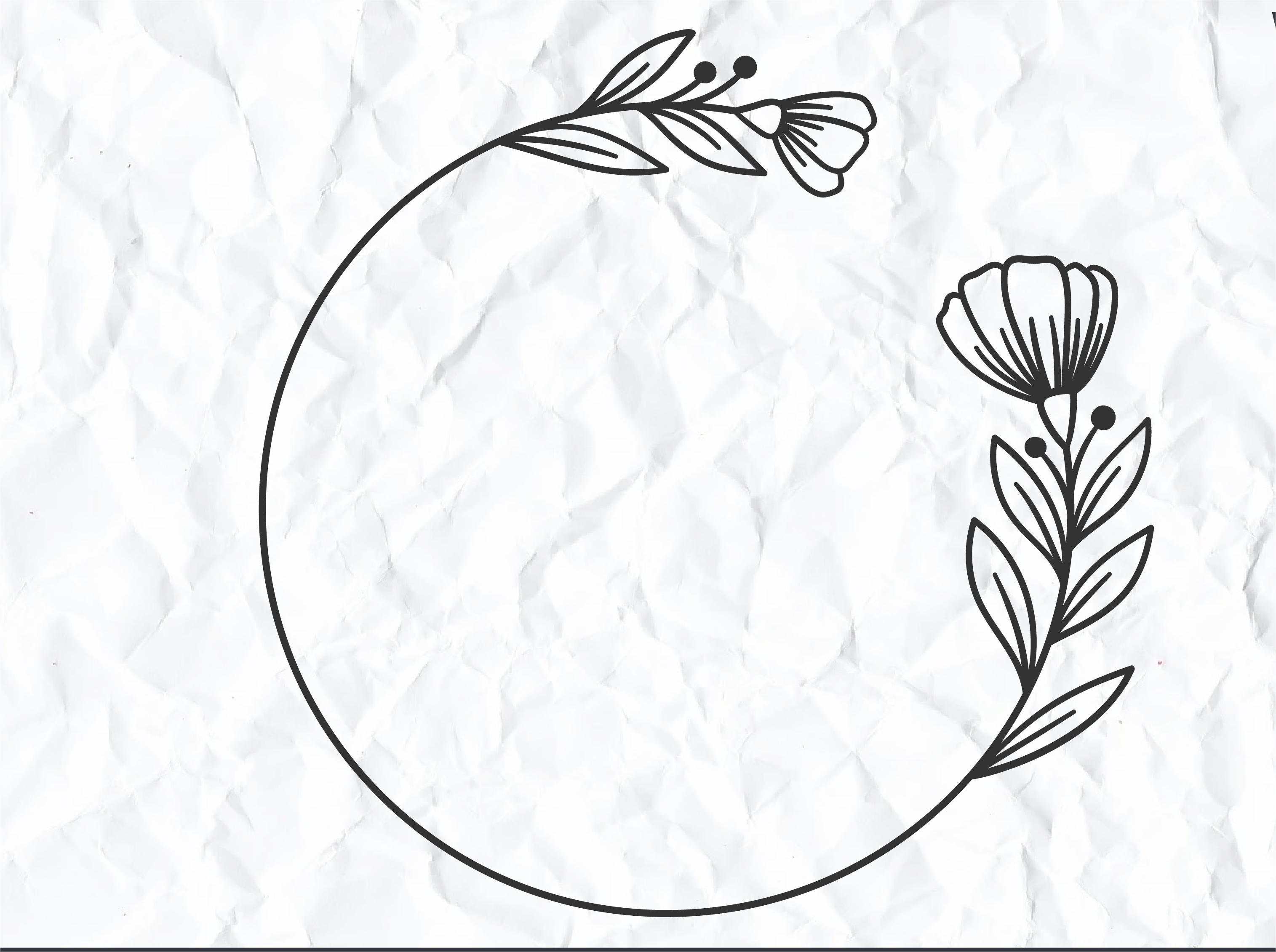 Free Svg Flower Wreath | Best Flower Site