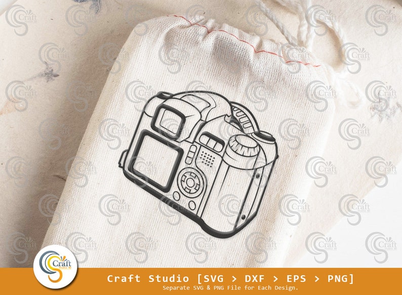 Camera Icon Svg, DSLR Camera Silhouette - DSLR Camera SVG - Digital ...