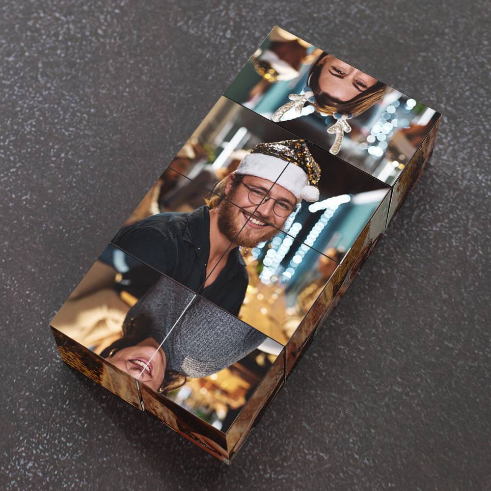 Benutzerdefiniertes Foto Rubik's Cube Familienliebe Multiphoto Cube ...