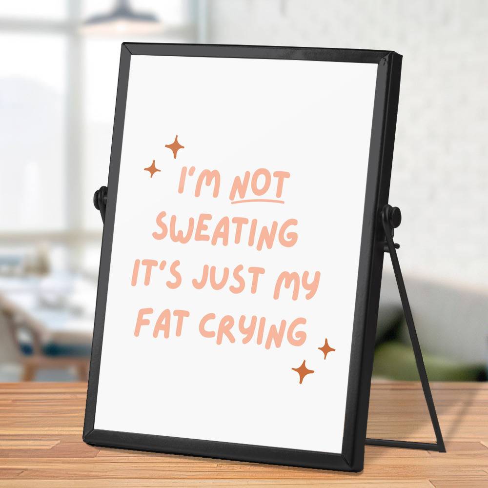 Sweating Memes Plaques | sweatingmemes.store