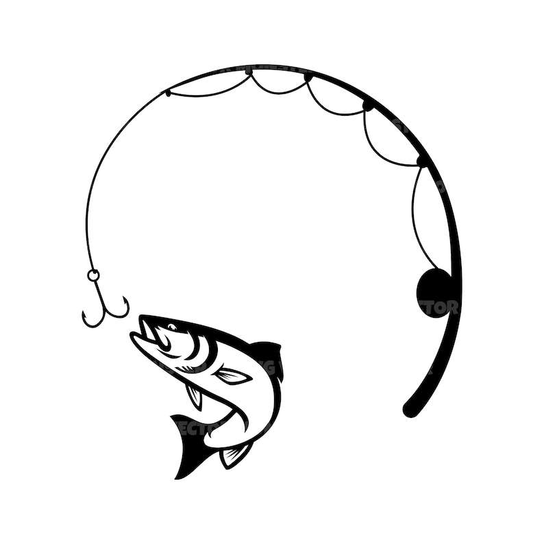 Download Fishing Pole SVG Designs For Your Craft Projects | fishingsvg ...