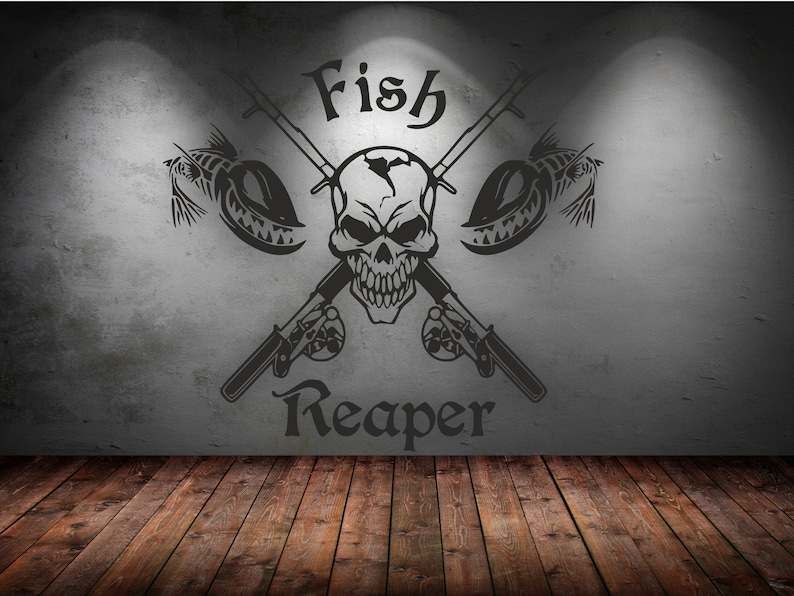 Fish Svg, Fish Reaper Svg Fishing Hooker Svg | fishsvg.com