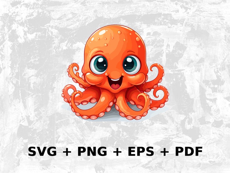 Fish Svg Free, Octopus Outline Svg | fishsvg.com