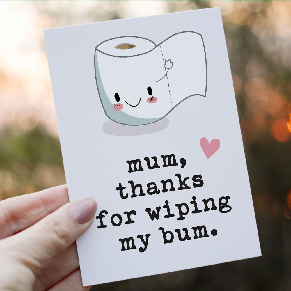 Funny Mum Card Funny Mother's Day Greeting Card | MySpotifyGiftsUS