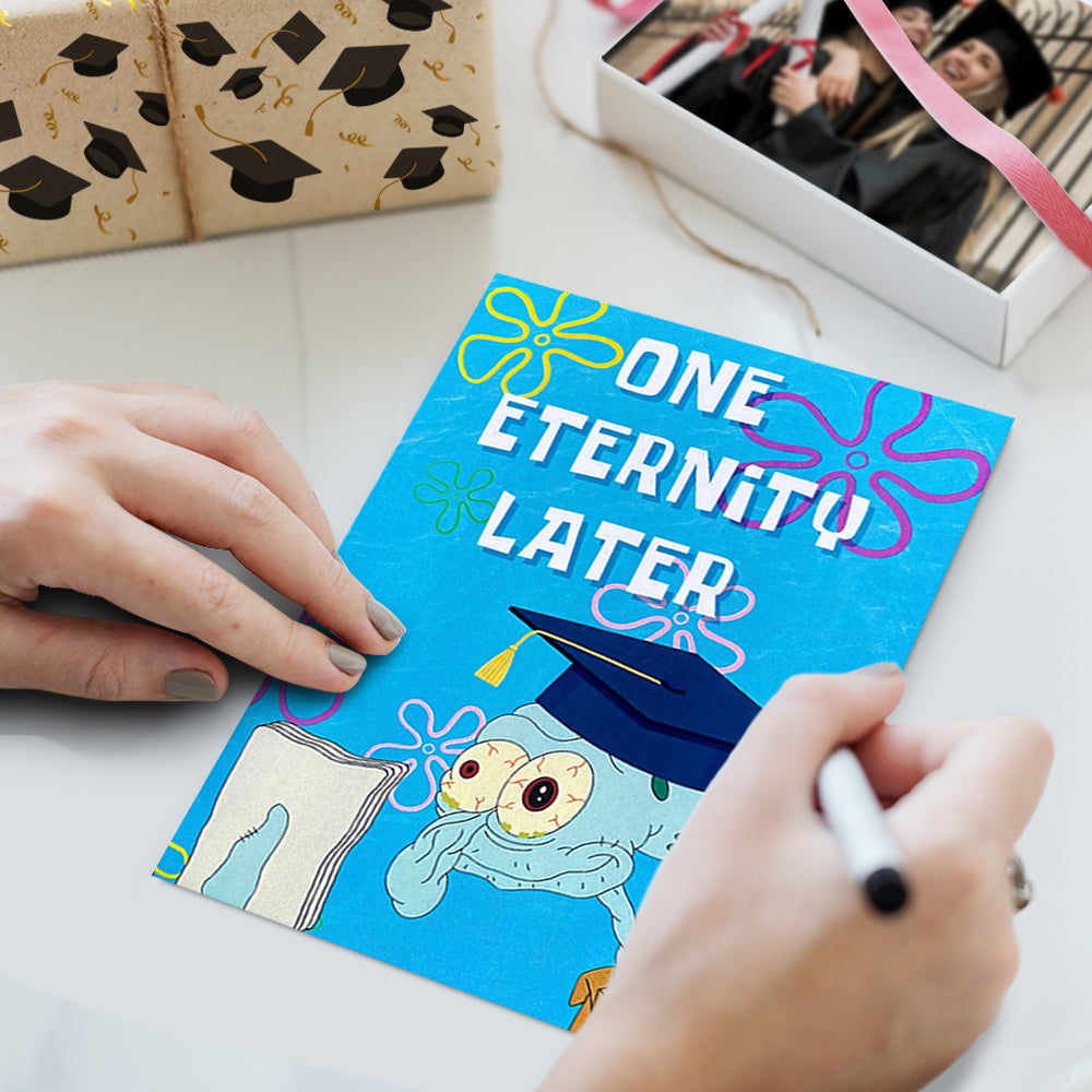 Spongebob Graduation Card Funny Graduation Card Squidward Meme Card ...