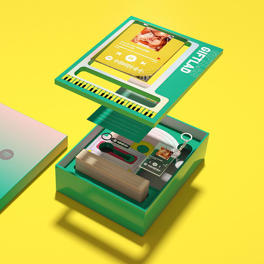 Spotify Gifts Box For Spotify Lamp Spotify Keychain | MySpotifyGiftsUS