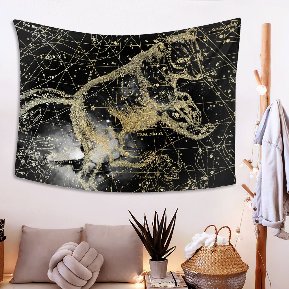 Constellations Tapestry Wall Hanging Space Astrology Tapestry Wall ...
