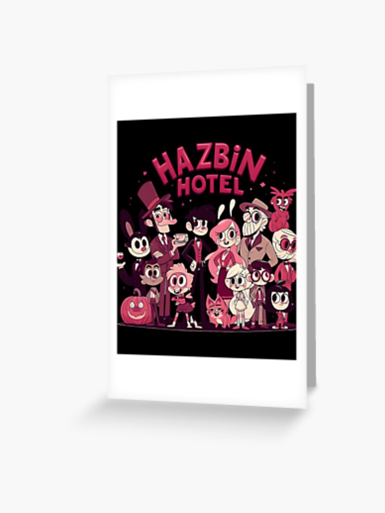 Hazbin Hotel Husker Greeting Card Gift For Fans Hazbinhotelmerch Store
