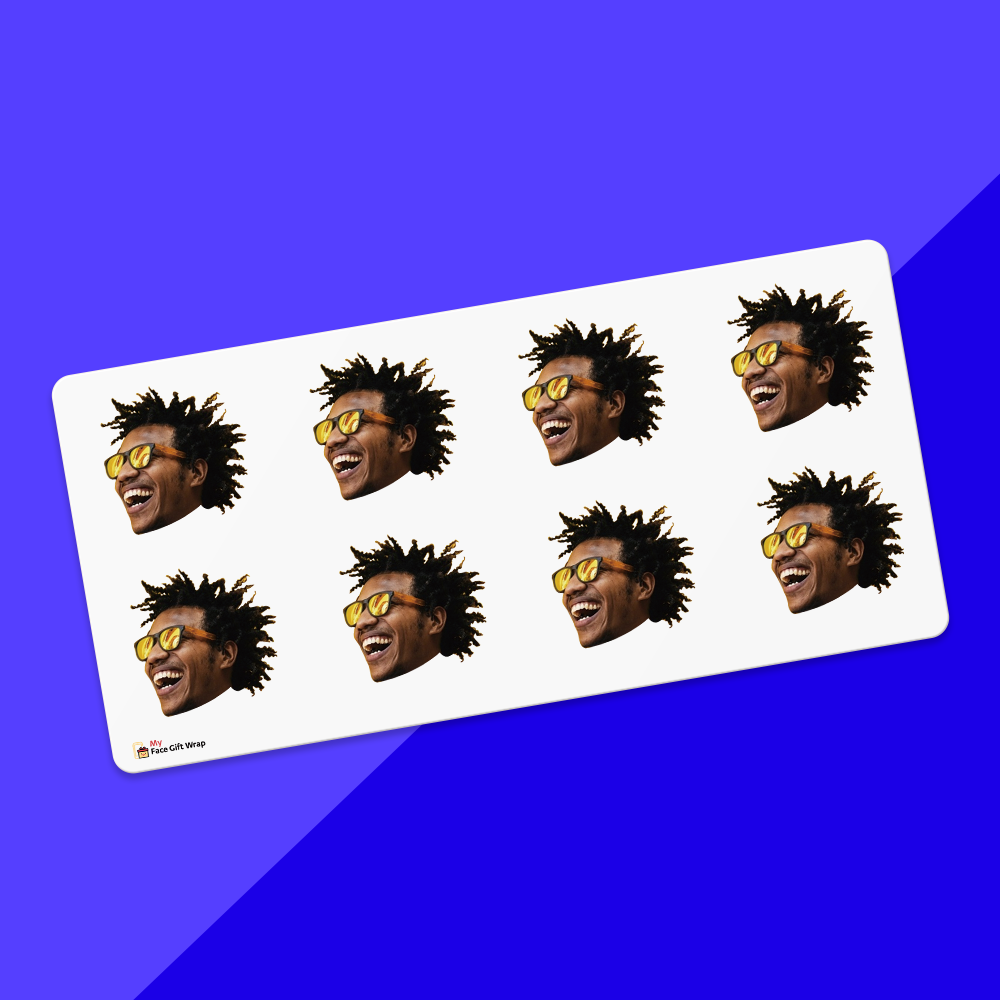 Custom Face Sticker Sheet Trendy Boy 1.6in. | Custom Face Stickers ...