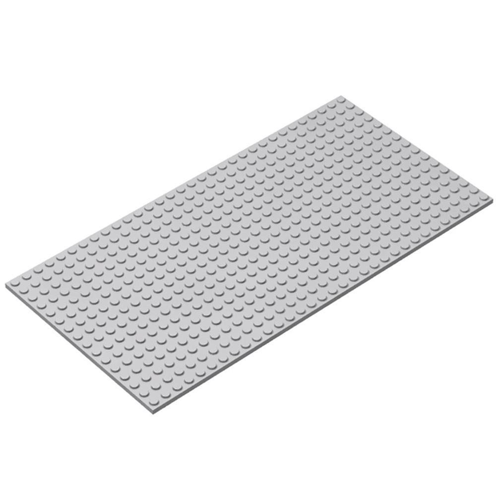 Classic Building Base Plate for Building Bricks Light Grey 10.1*5inch ...