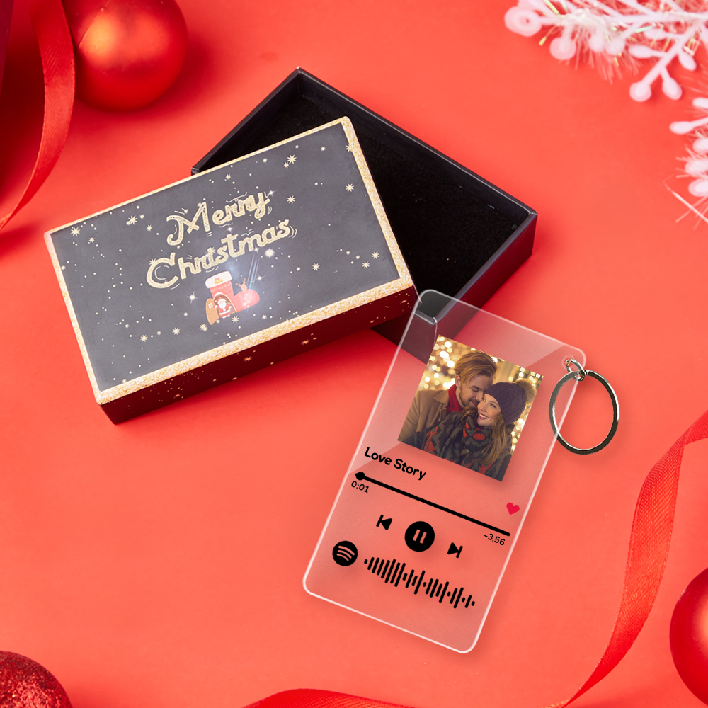 Personalized Spotify Code Music Plaque Keychain(2.1in x 3.4in) | Custom ...