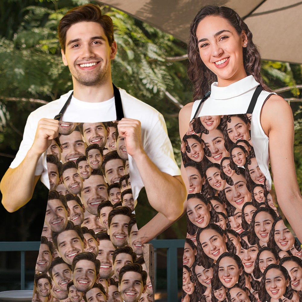 Custom Apron | Custom Face Stickers | Face Stickers | Personalized ...