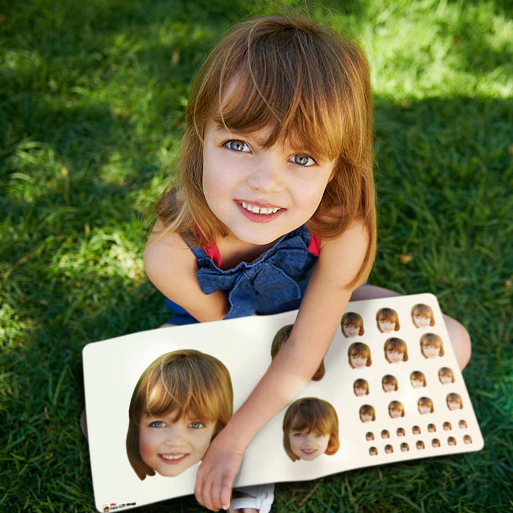 Custom Face Stickers Sheet Die Cut Stickers | Custom Face Stickers ...