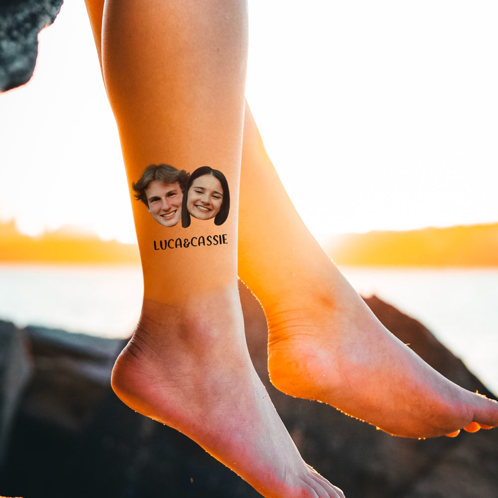 Personalized Temporary Tattoo Photo Temporary Tattoos Gifts for Women ...