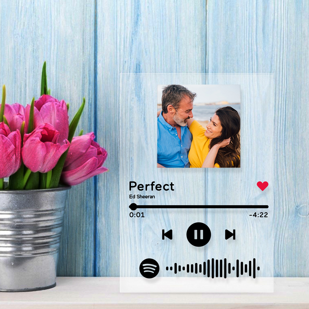 Personalized Spotify Code Music Plaque Keychain(2.1in x 3.4in) | Custom ...