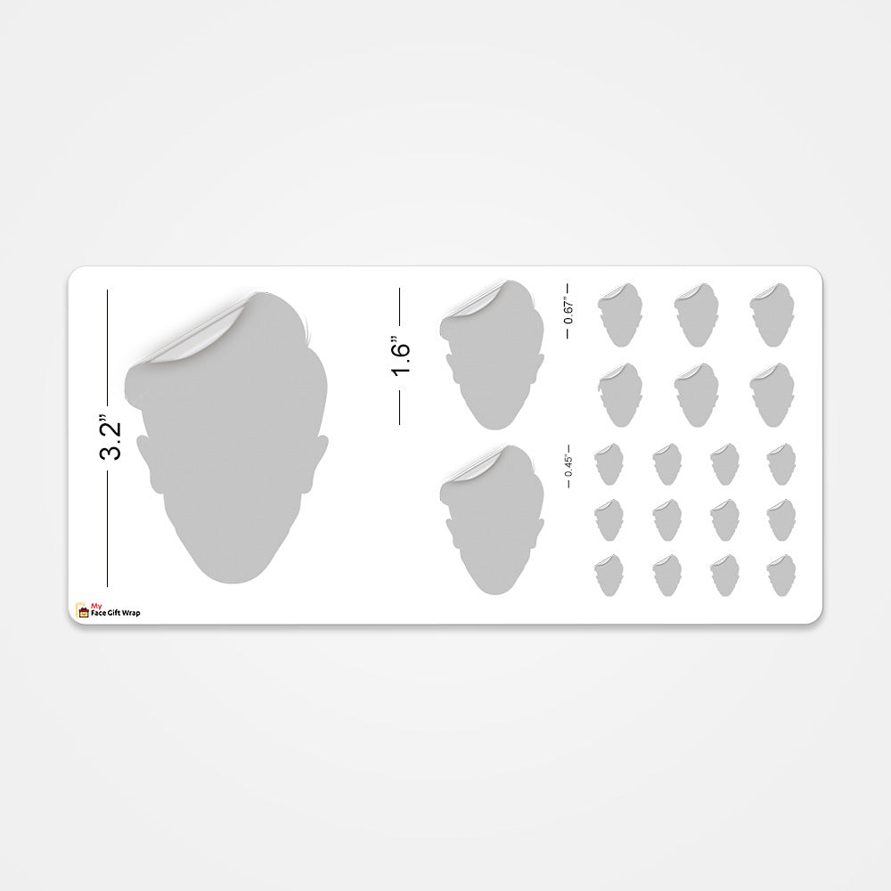 Custom Face Sticker Sheet - Baby | Custom Face Stickers | Face Stickers ...