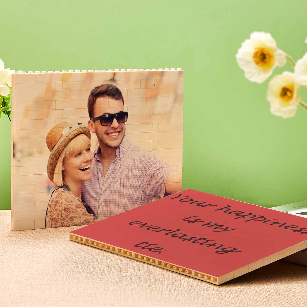 Personalized Building Brick Custom Photo Block Square Shape | Custom ...