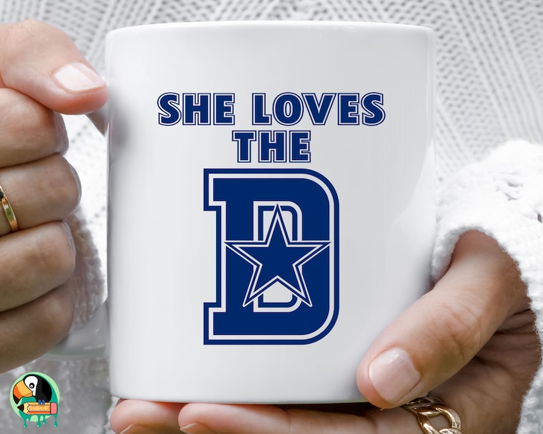 She Loves The D SVG Dallas Cowboys Svg | dallascowboyssvg.com