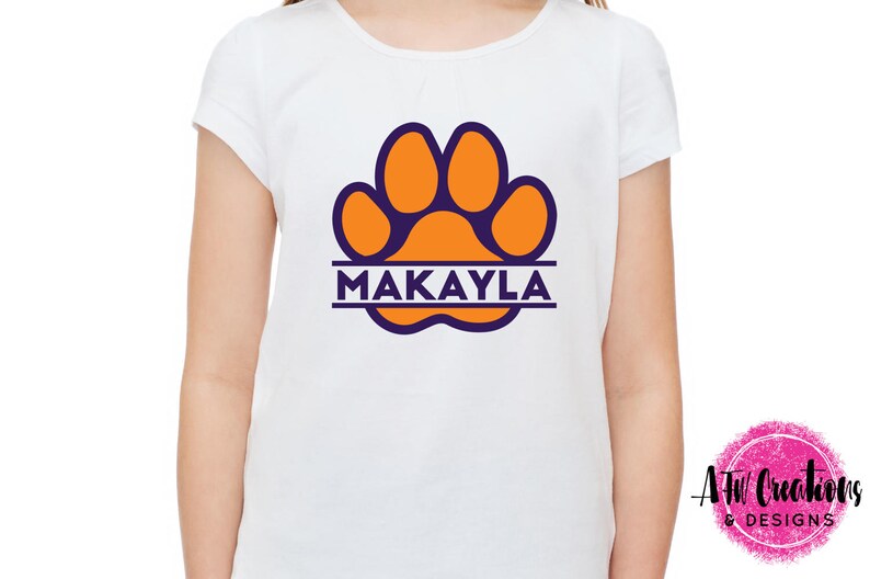 Split & Monogram Paw Print High Quality Perfect for your Design ...