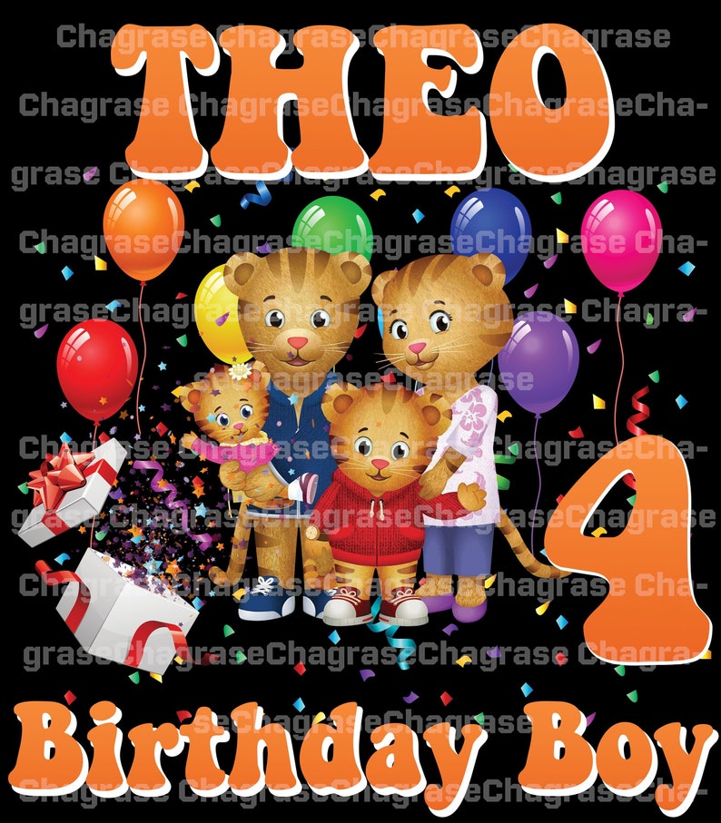 Daniel Tiger SVG | tigersvg.com