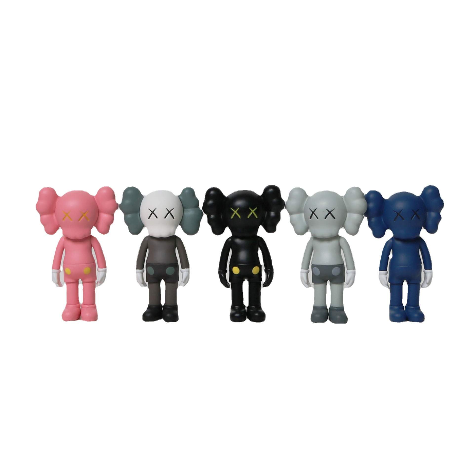 Kaws Figures, 5 Cartoon KAWS Trendy Figure Dolls | www.kaws-figures.com