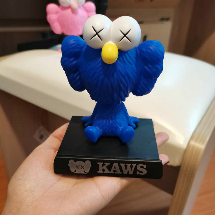 Kaws Action Figure, Sesame Street Elmo Mand Kaws Doll Limited Model ...