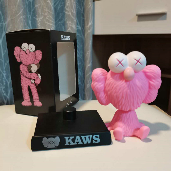 Kaws Action Figure, Sesame Street Elmo Mand Kaws Doll Limited Model ...