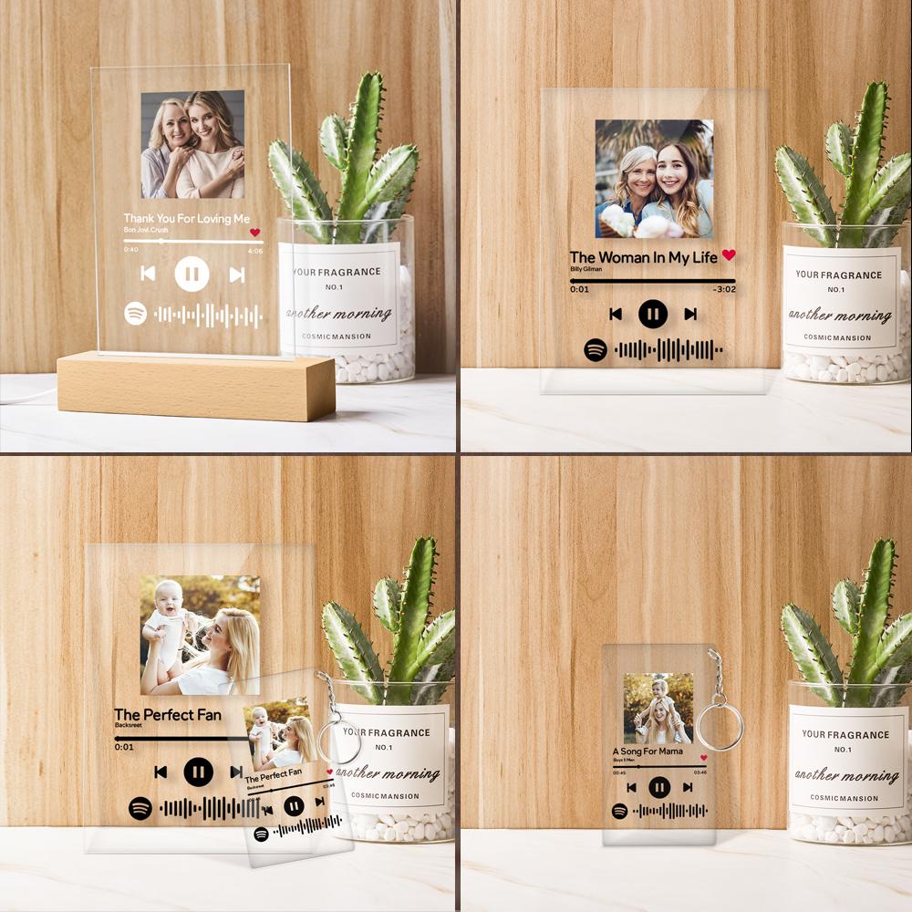 Custom Spotify Glass Gifts For Her | MySpotifyGlassNL