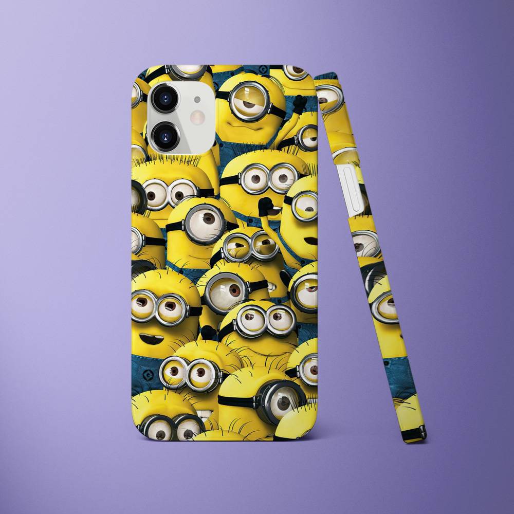 Purple Minion Iphone Case