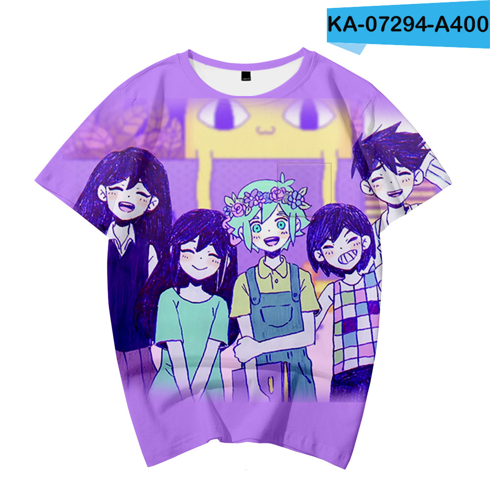 Omori Game 3D Print T-Shirt | omoriplush.store