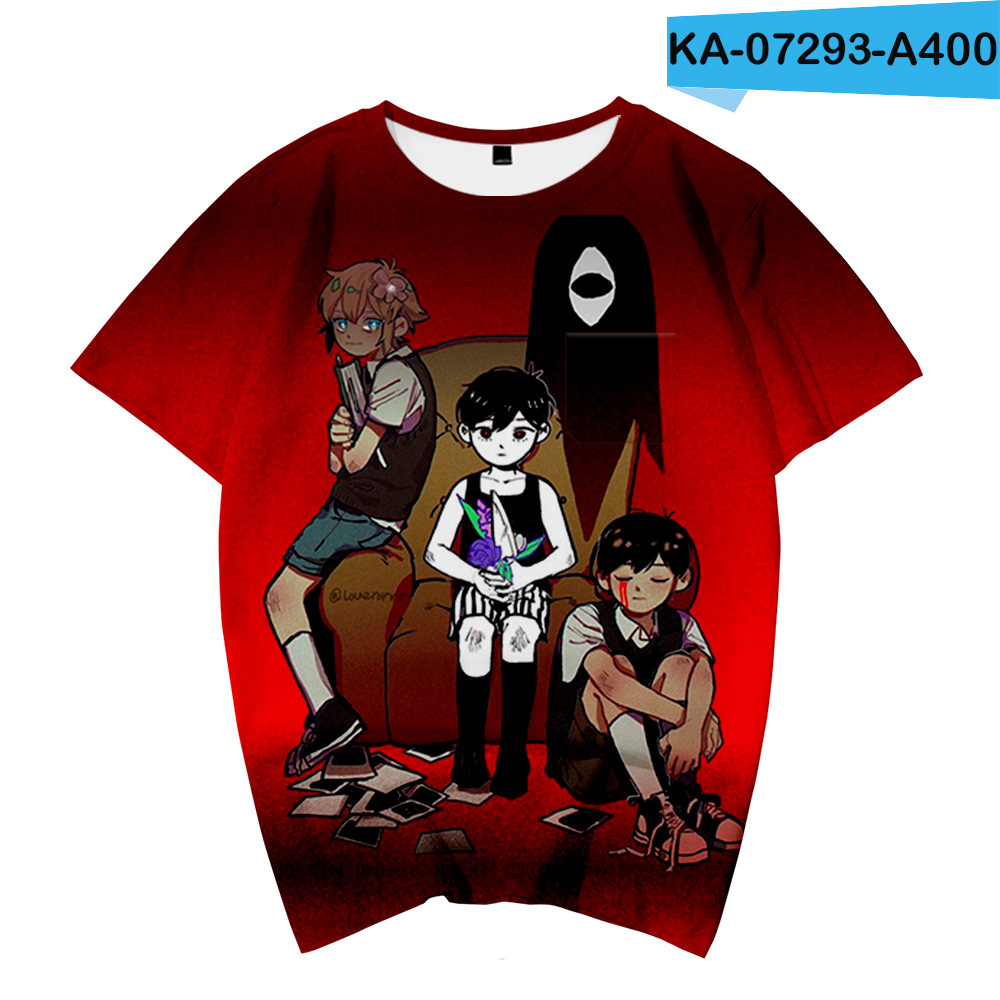 Omori Game 3D Print T-Shirt | omoriplush.store