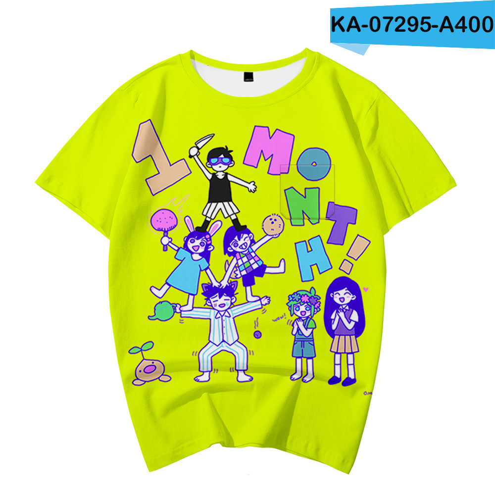 Omori Game 3D Print T-Shirt | omoriplush.store